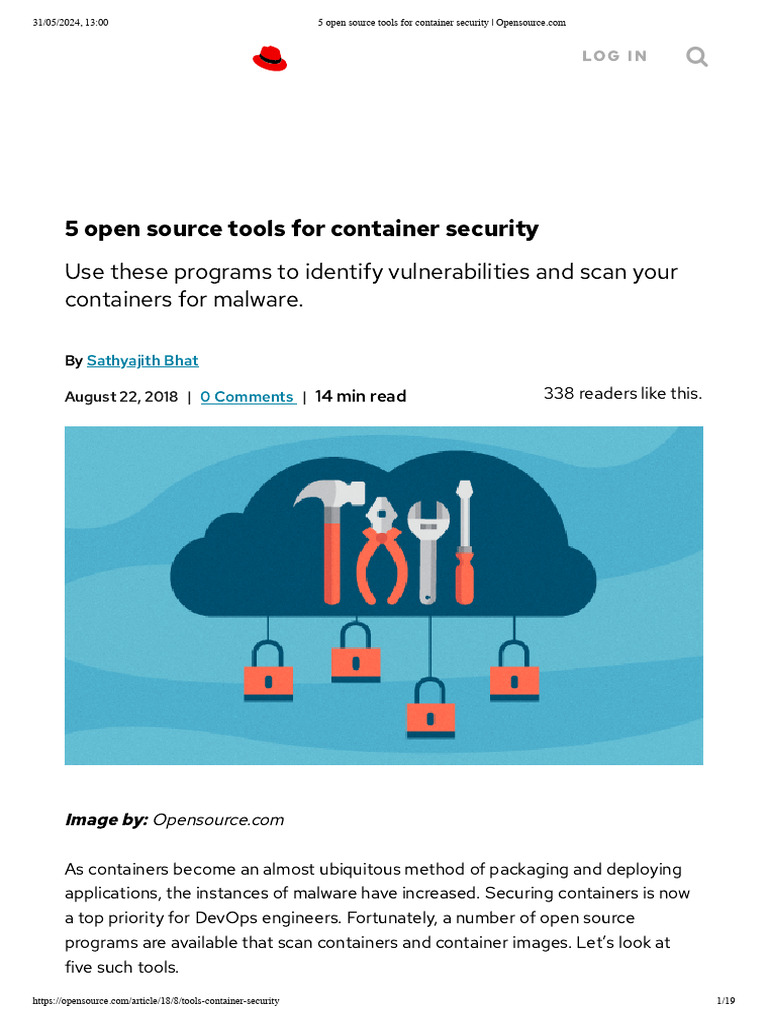 Open Source Container Security Tools | PDF | Computing | Software ...