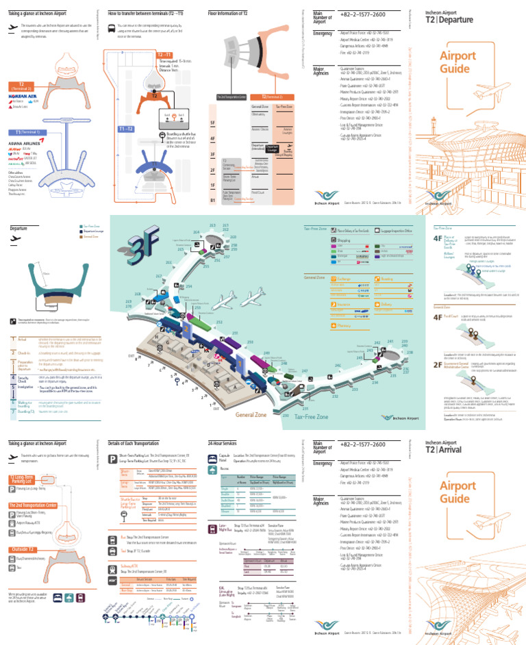 Incheon Airport T2 | PDF | Airport | Transport