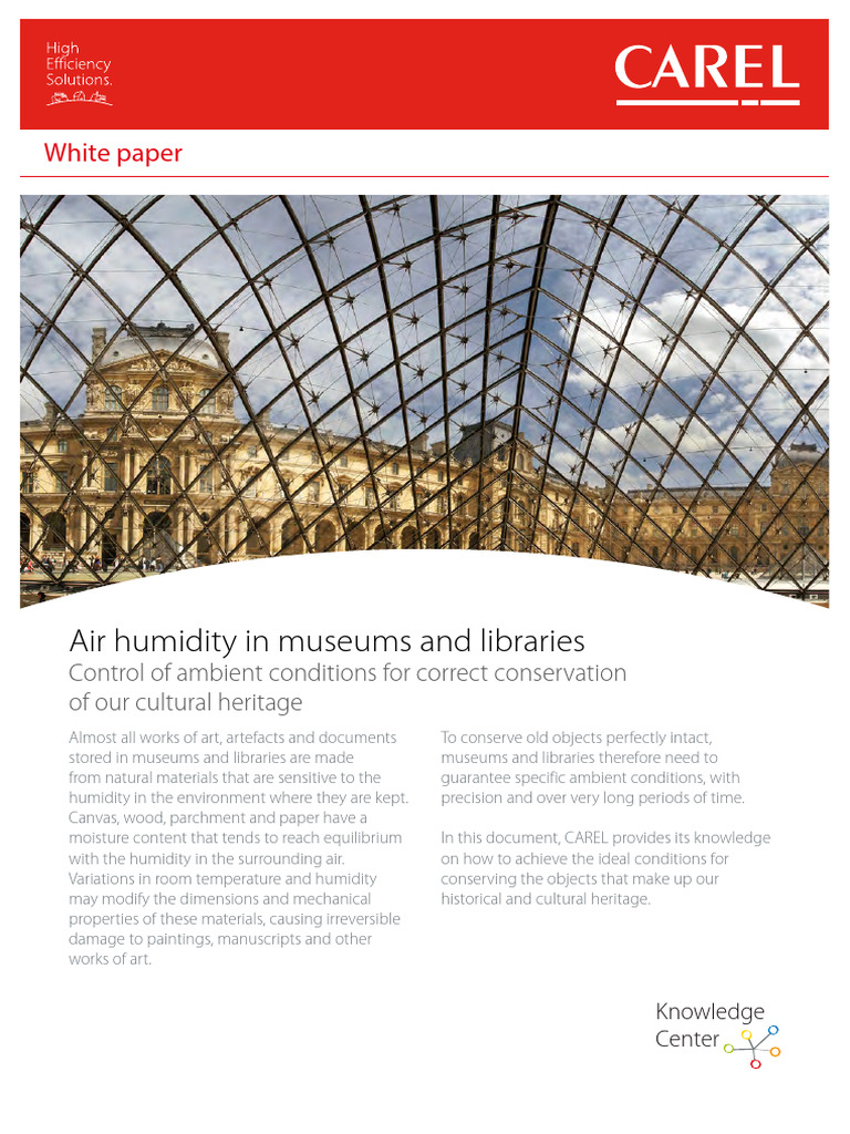 Carel RH WhitePaper | PDF | Humidity | Lighting