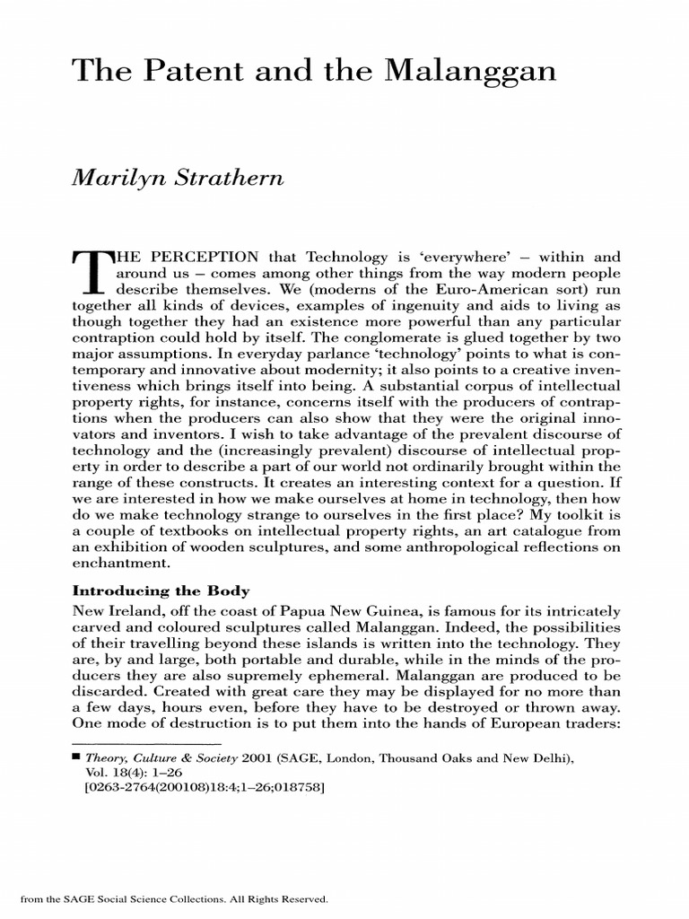 the patent and the malanggan | PDF