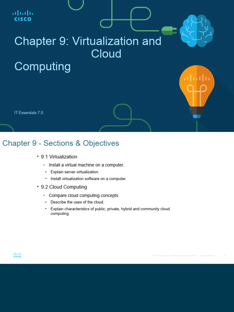 Ch9 - Virtualization and Cloud Computing | PDF | Virtualization | Virtual Machine