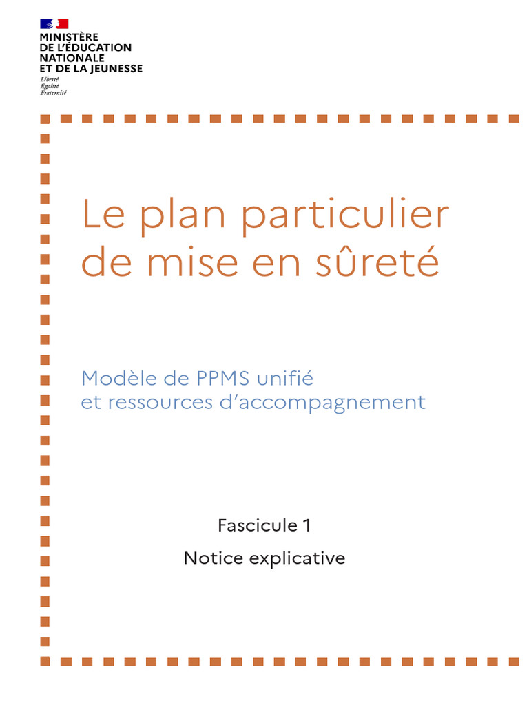 Modèle de PPMS Unifié et Ressources | PDF | Sécurité | Inondation