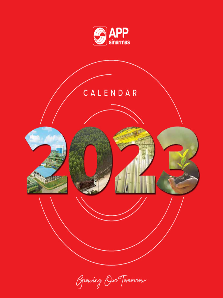 Calendar 2023 FinalWebsite | PDF | Paper | Sustainability