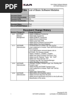 List of Basic Software Modules, V1.0.0 | PDF | Computer Network ...