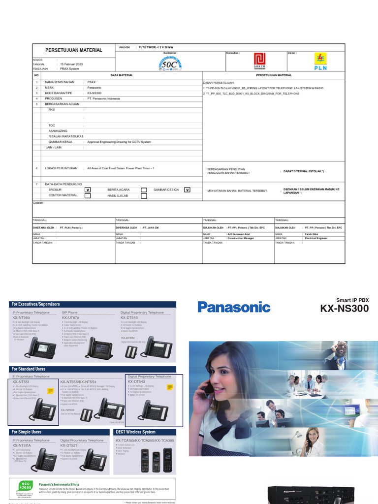 Approval for PBAX System Materials | PDF | Call Centre | Telephone