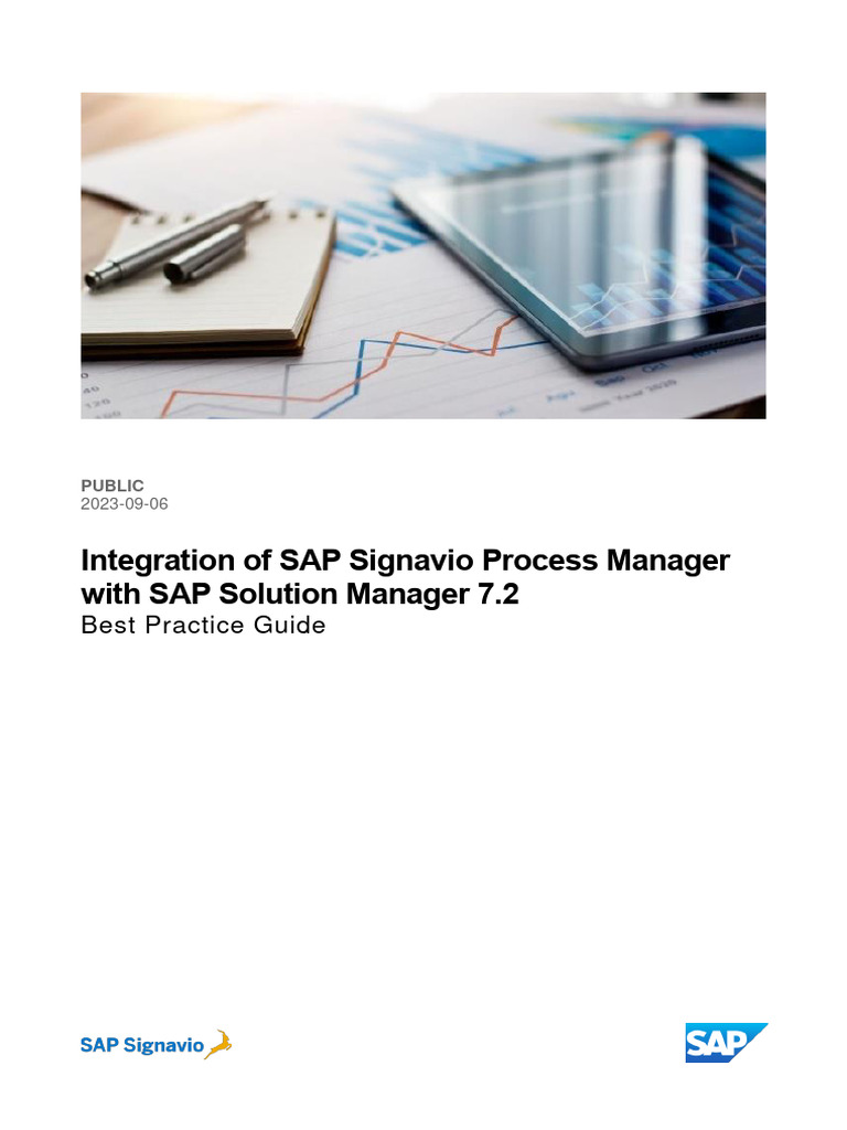 Best Practice Guide - SAP Signavio-SAP Solution Manager Integration ...