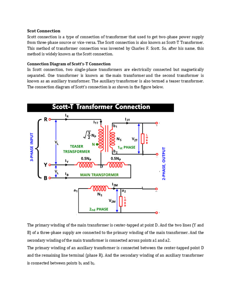 Scot Connection | Download Free PDF | Transformer | Electronic Engineering