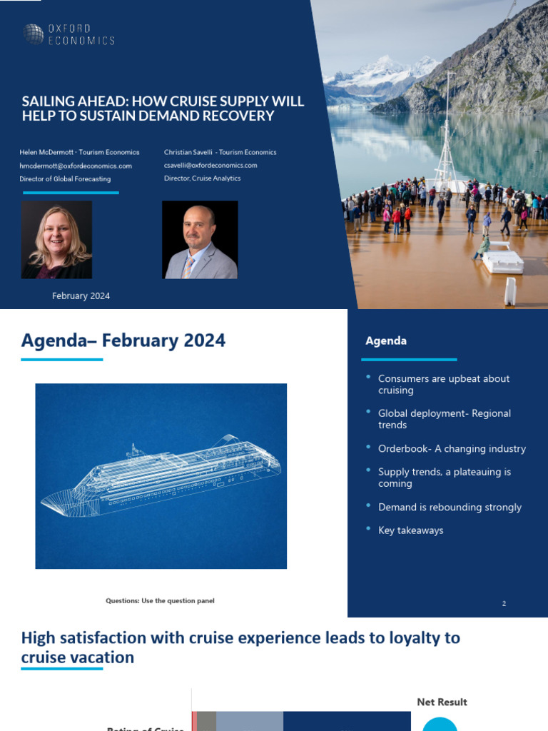 Cruise Webinar February 2024 Final | PDF | Cruise Ship | Tourism