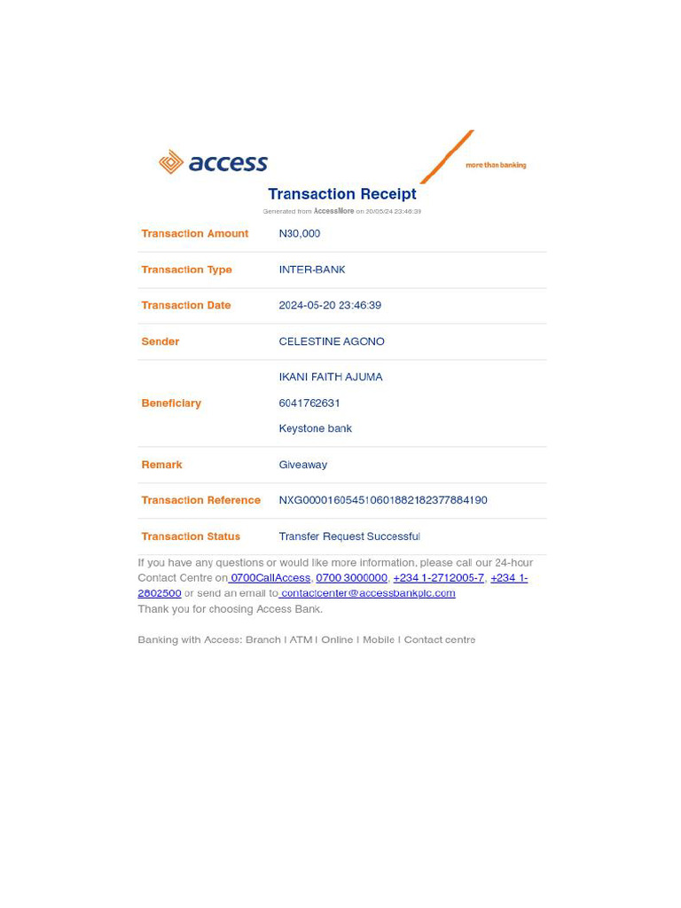 Bank Transaction | PDF