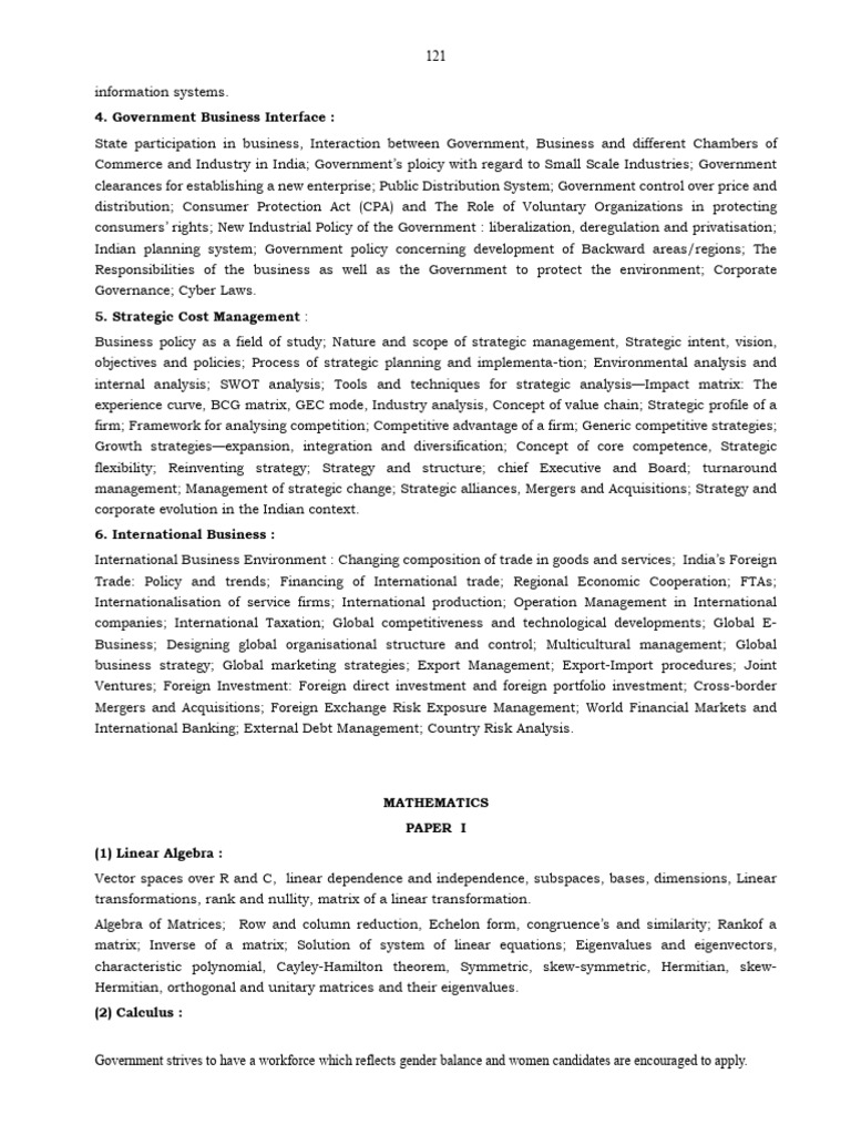 Math Syllabus | PDF | Integral | Equations