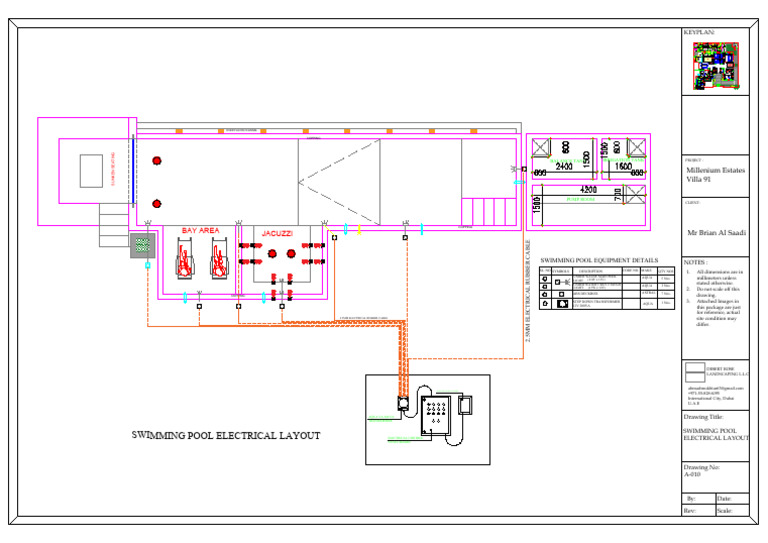 010- SWIMMING POOL ELECTRICAL LAYOUT | Download Free PDF | Swimming Pool