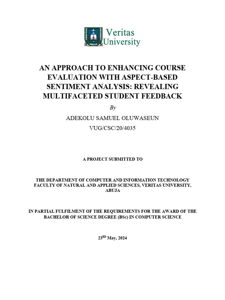 My Project Complete Finalising Draft 1 | PDF | Evaluation | Support Vector Machine