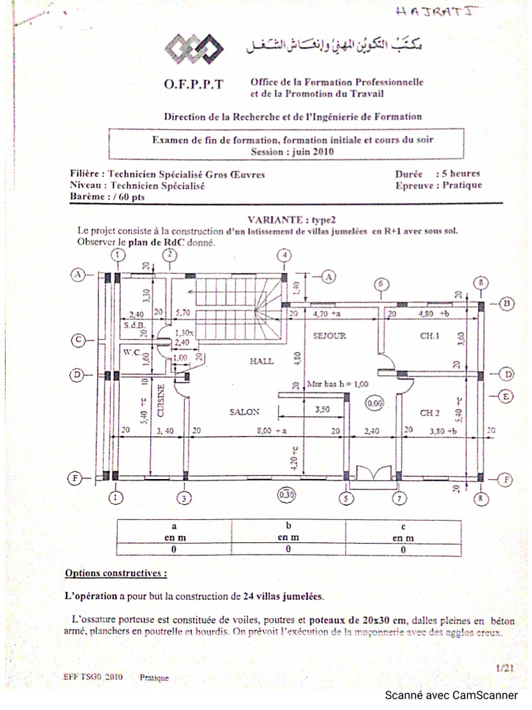 Eff 2010 v02 Avec Correction | PDF