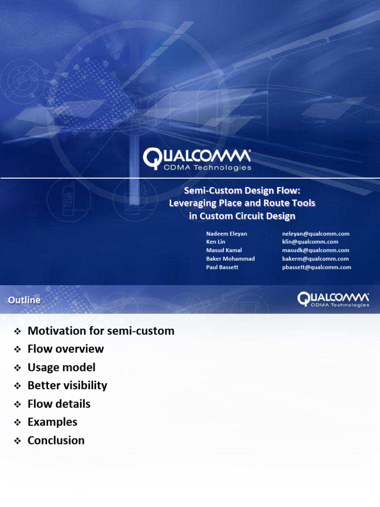 Semi_Custom_Design_Flow_Leveraging_Place | Download Free PDF | Computer ...