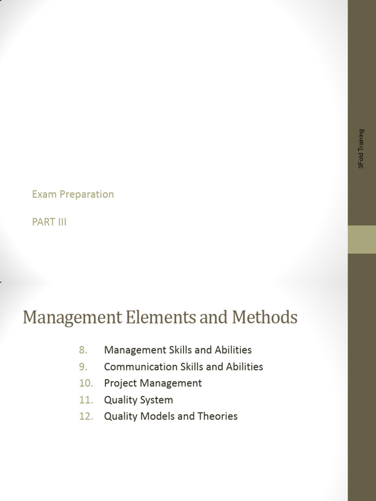 ASQ CMQ Part 3 | PDF | Quality Management System | Audit