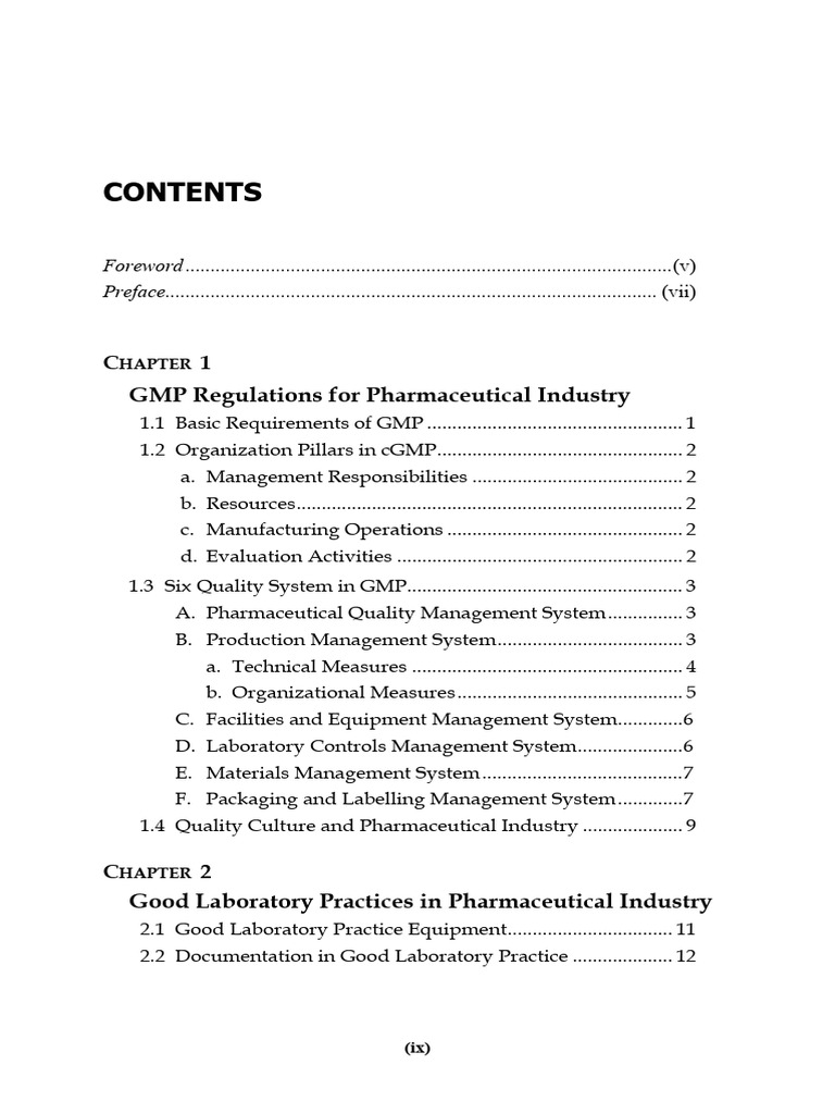 05bc079a1064fc - Contents - Trupti - GMP in Pharmaceutical Industry ...