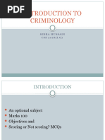 CSS 2026 Criminology Syllabus | PDF