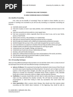 SOLER Technique in Counseling Skills | PDF | Nonverbal Communication ...