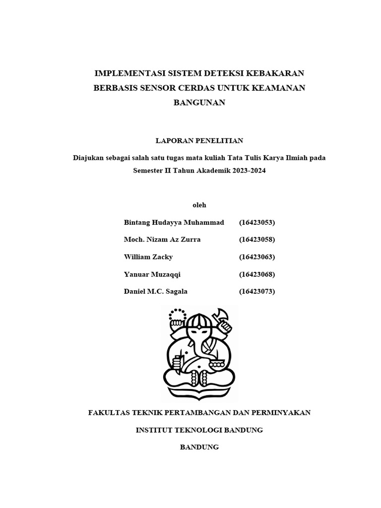 Laporan Karya Ilmiah Kelompok 3 TTKI | PDF