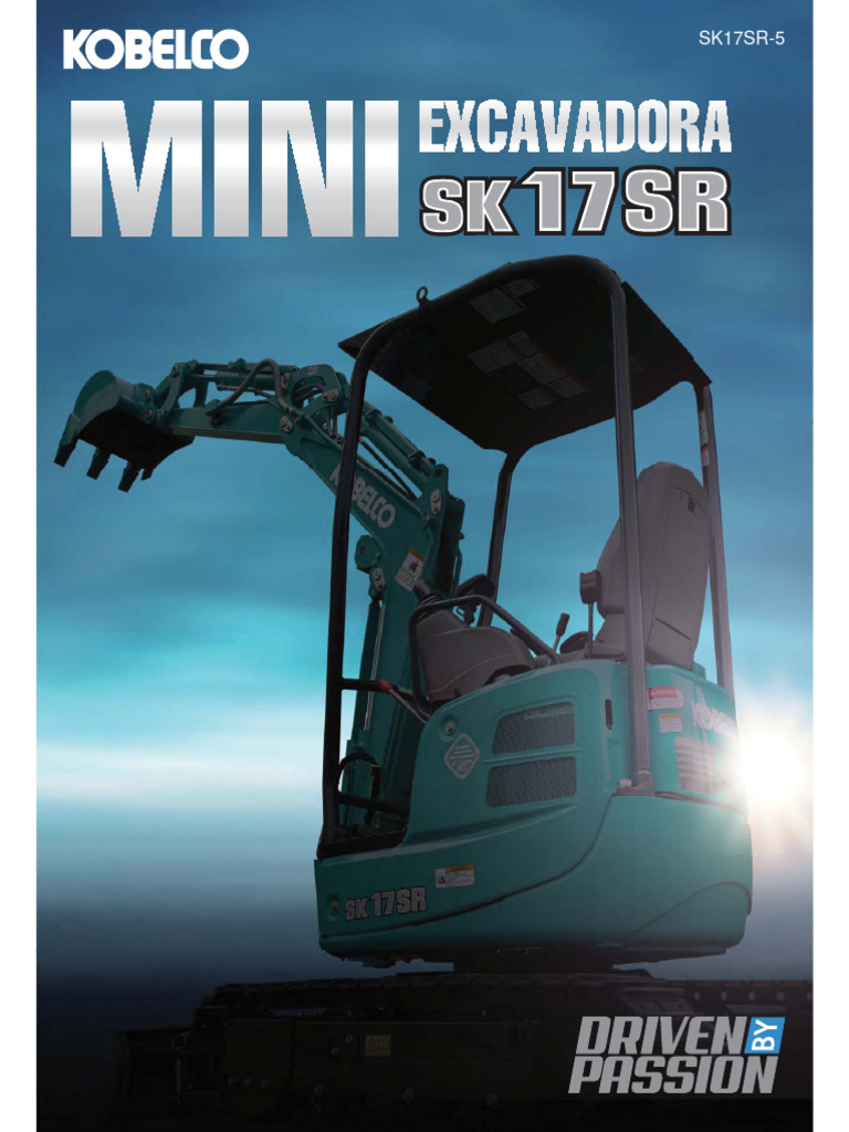 KOBELCO - SK17SR - LA Manual Español | PDF | Acero