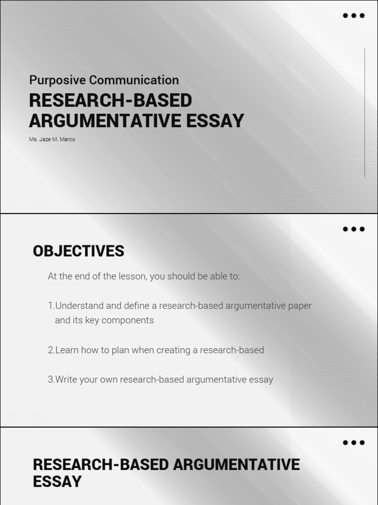 Research-Based Argumentative Essay | PDF | Social Media | Popular ...
