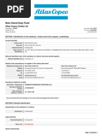 Data Sheet Roto Synthetic Fluid Xtend Duty en | PDF