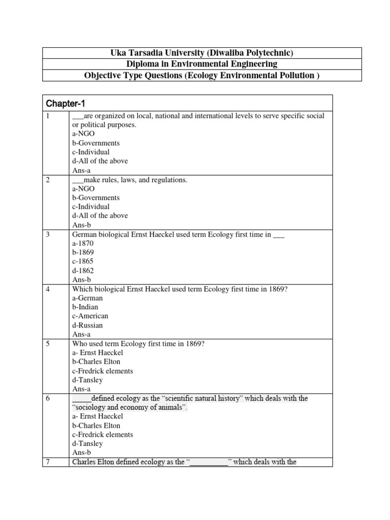 Ecology and Environmental Pollution | PDF | Eutrophication | Food Web