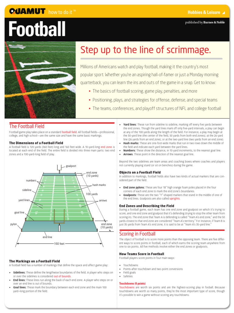 Football | PDF | Gridiron Football | Quarterback