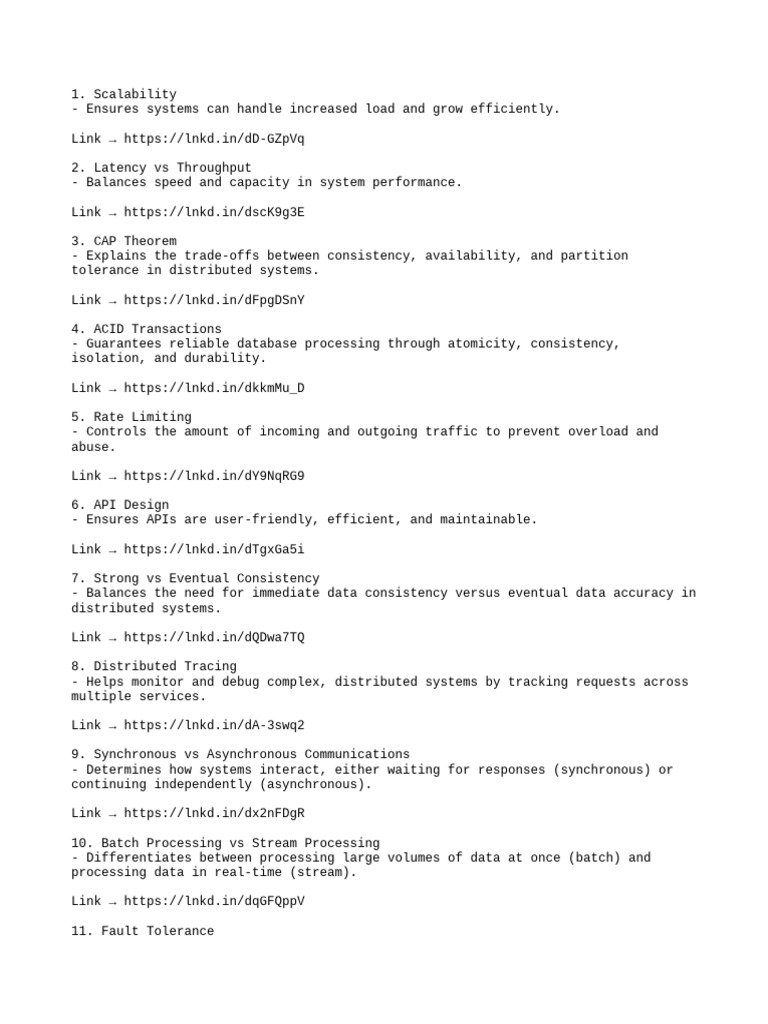 Imp Concepts | PDF