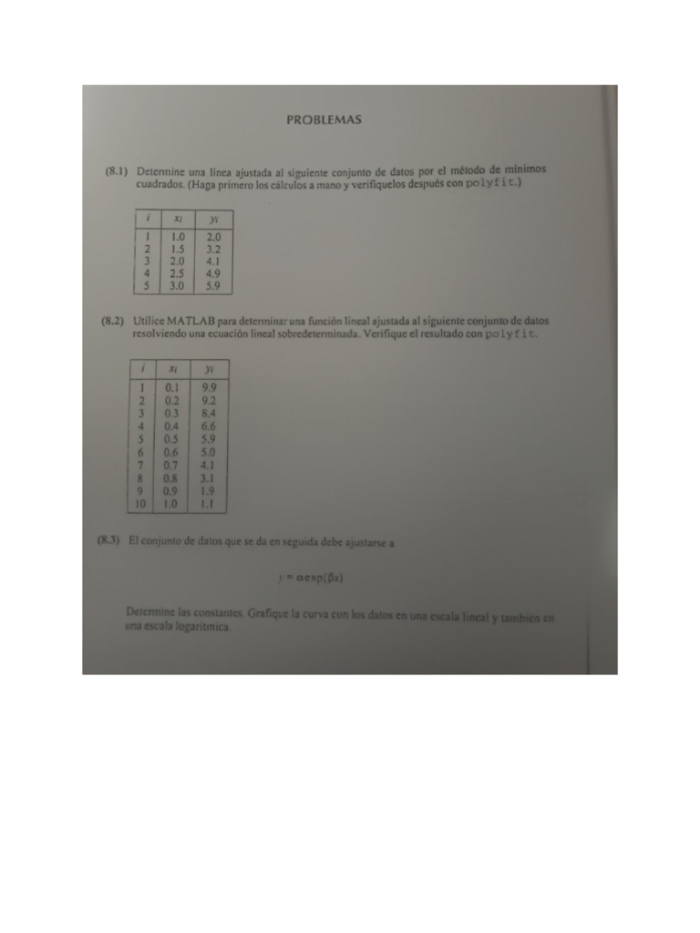 Problemas Metodos Cap 8 | PDF