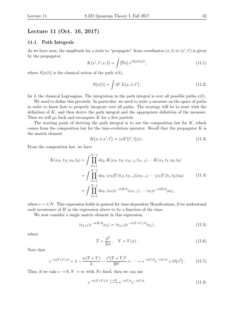 MIT8 321F17 Lec11 | PDF | Scientific Theories | Physical Sciences