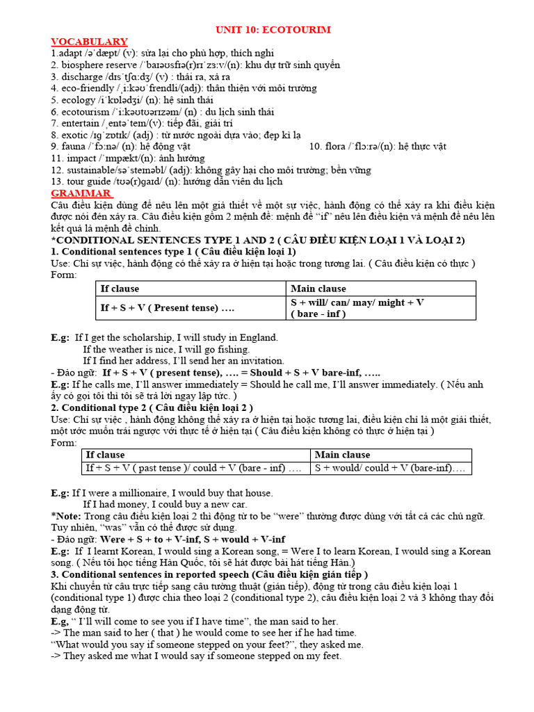 UNIT 10 GLOBAL SUCCESS b3868 | PDF | Linguistics