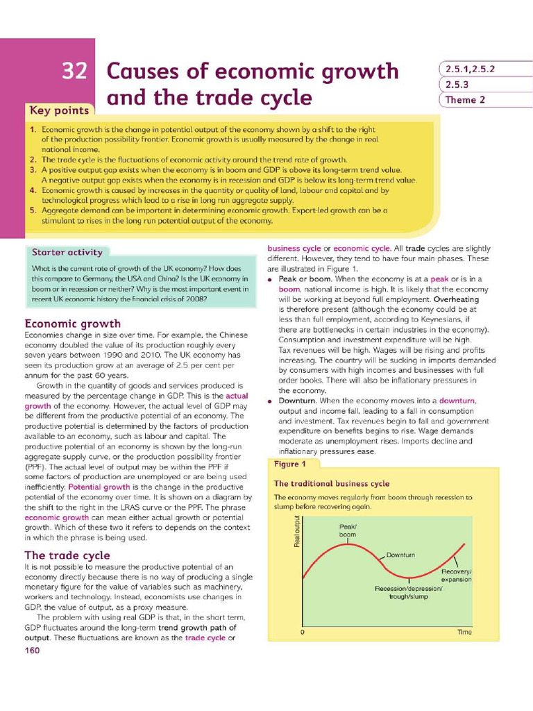 Causes of Economic Growth | PDF