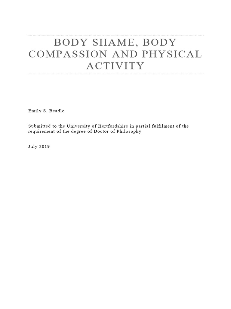 Body Sham | PDF | Systematic Review