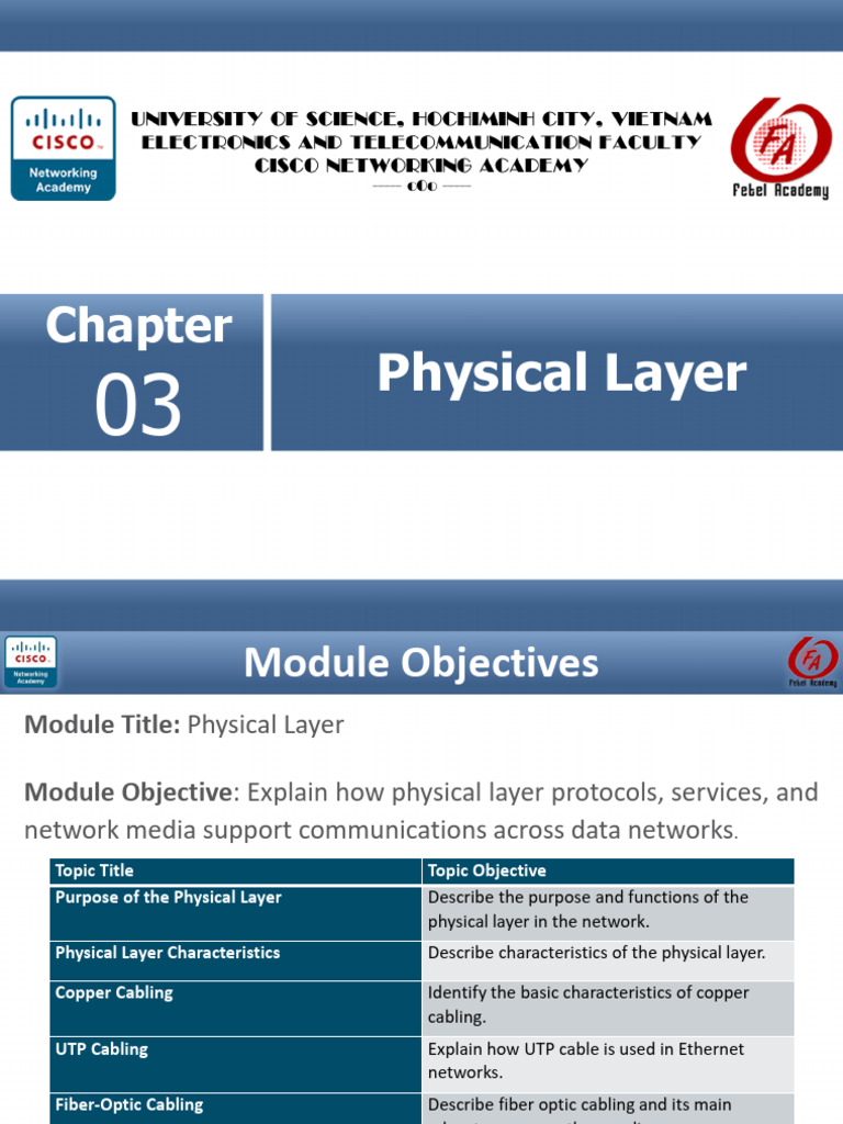 Chapter 3 - Physical Layer | PDF | Computer Network | Transmission Medium