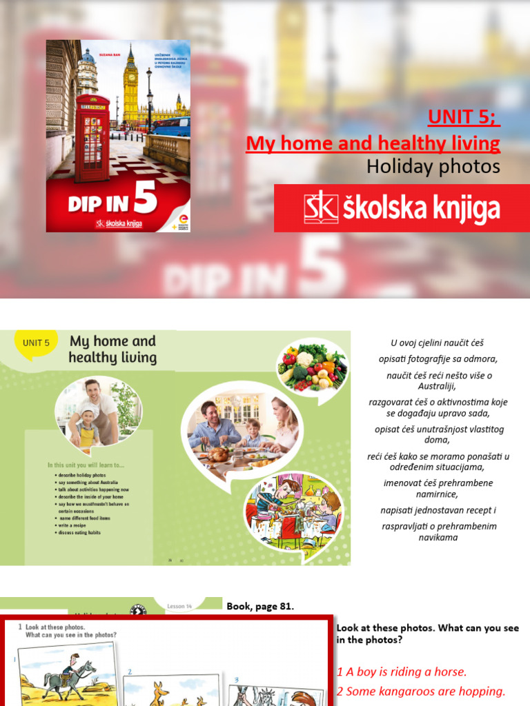 Dip+in+5 U5 L14 Holiday Photos | PDF