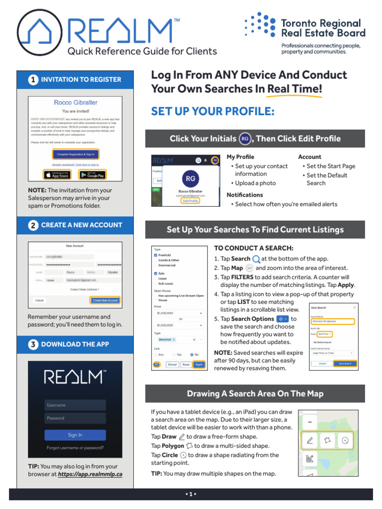 REALM TipCard | PDF | Icon (Computing) | Software