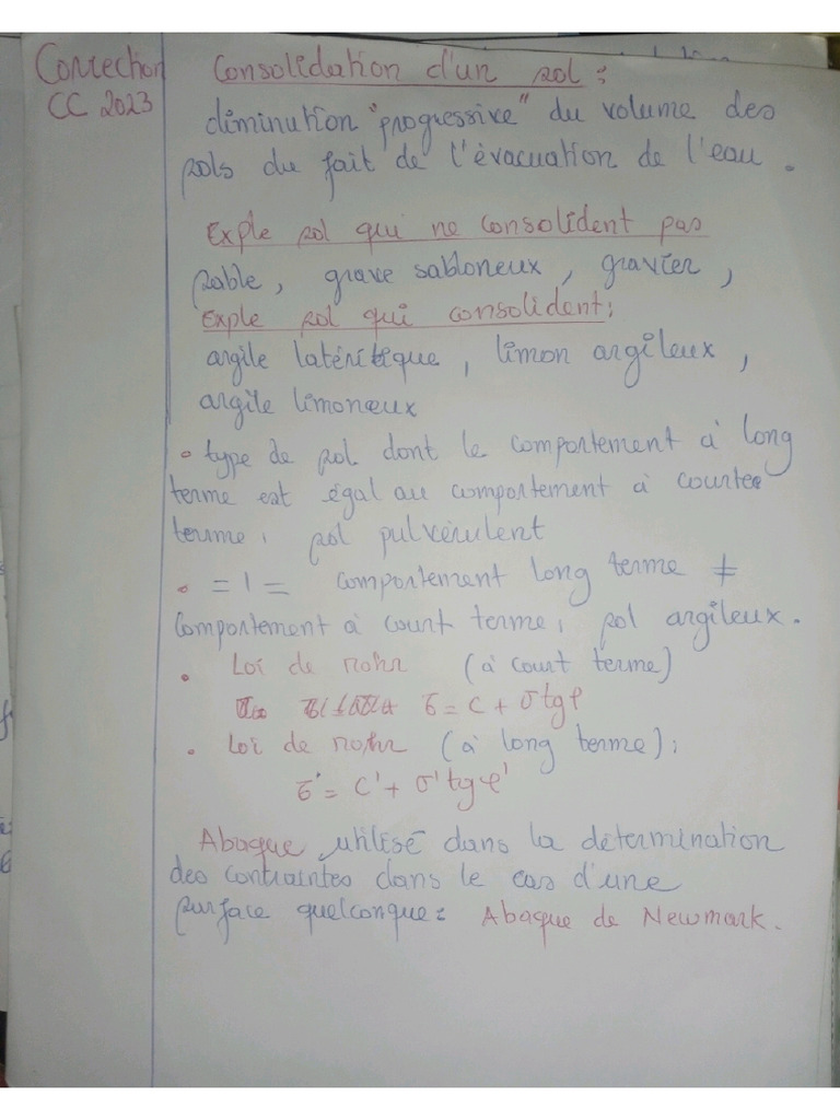 CC Et SN Blanc Geotech 2023 | PDF