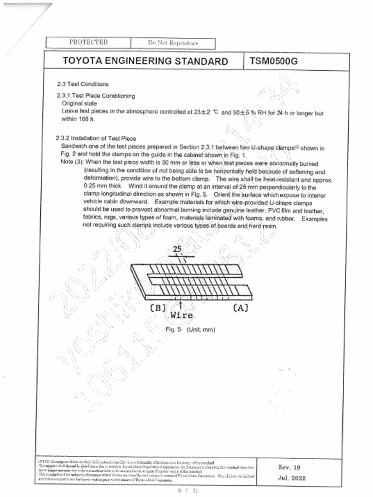 Toyota Engineering Standard - TSM0500G | PDF