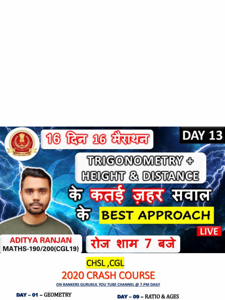 trigonometry crash course | PDF