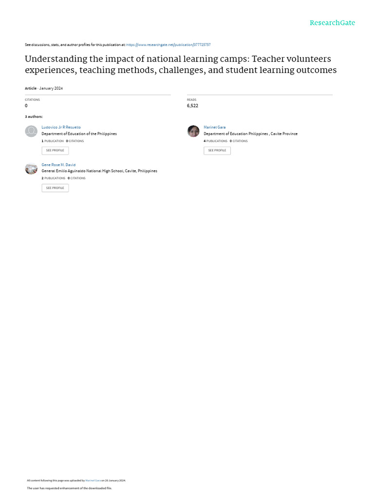 Wjarr 2024 0245 Published | PDF | Learning | Critical Thinking