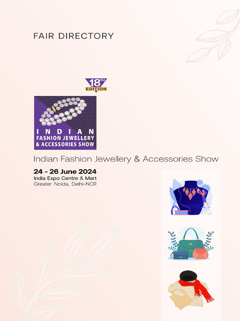 ifjas-exhibitor-directory-2024 | PDF | Fashion | Handbag