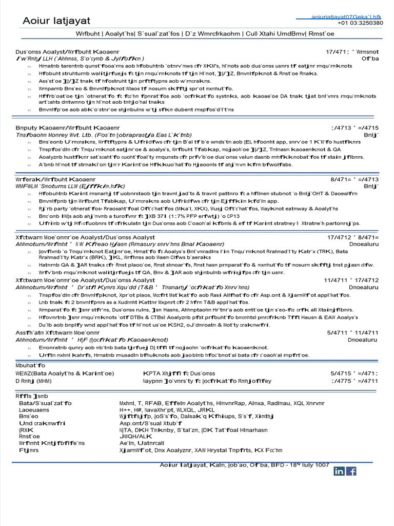 PDF Ankur Kathayat Resume 2018 - Compress | PDF
