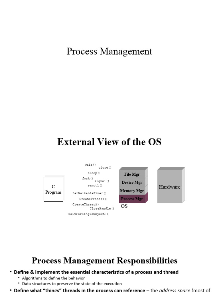 Process-management | Download Free PDF | Process (Computing) | Kernel ... Process-management | Download Free PDF | Process (Computing) | Kernel ...