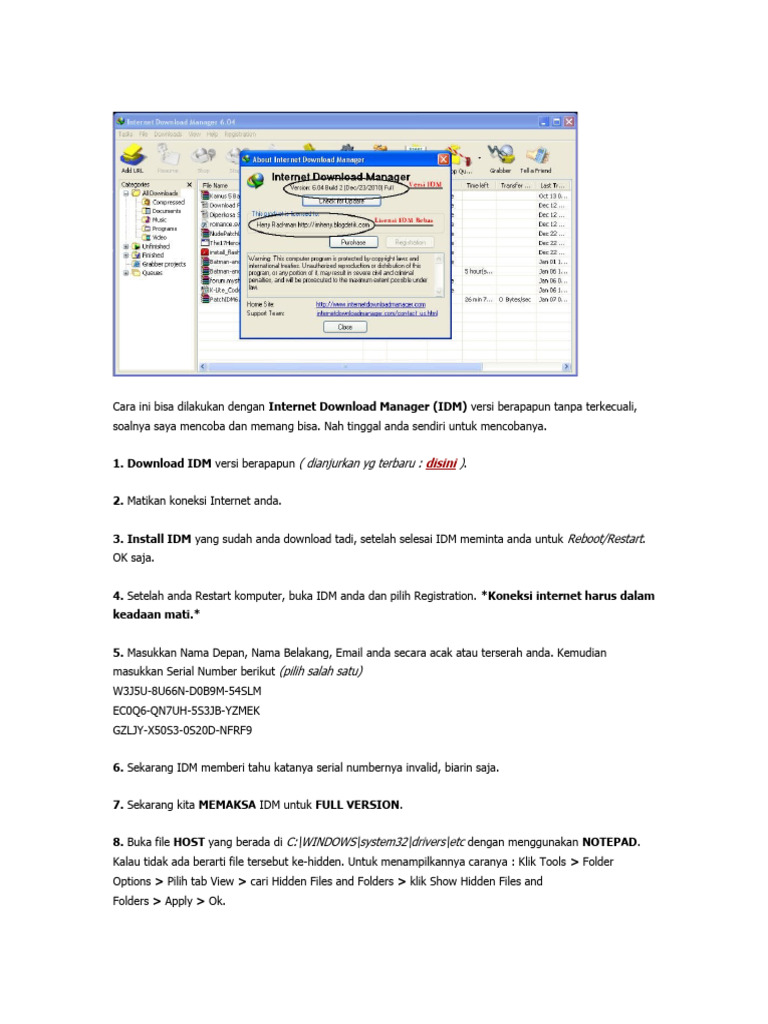 Cara Ini Bisa Dilakukan Dengan IDM | PDF