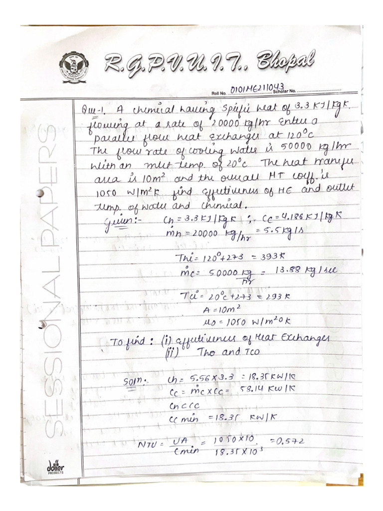 HMT Assignment 2 | PDF