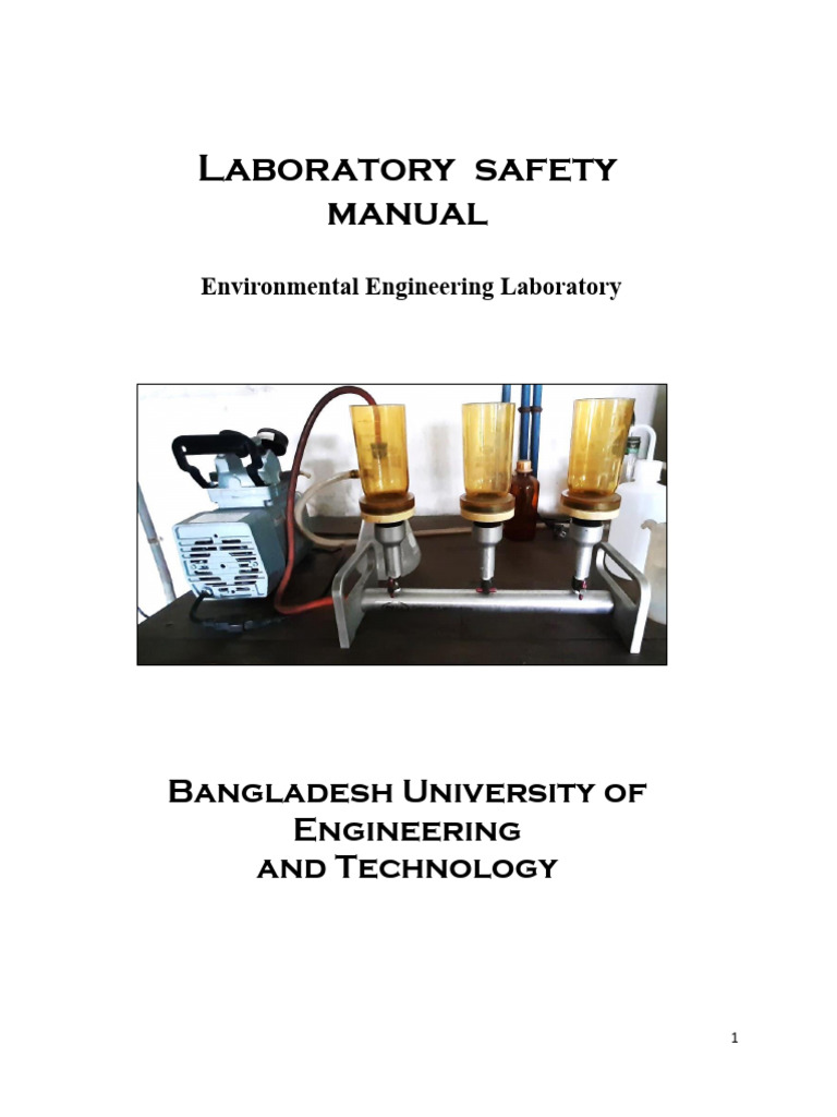 Environmental Lab Safety Manual | PDF | Laboratories | Waste