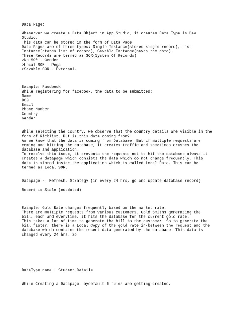 Data Page | PDF | Databases | Data Type