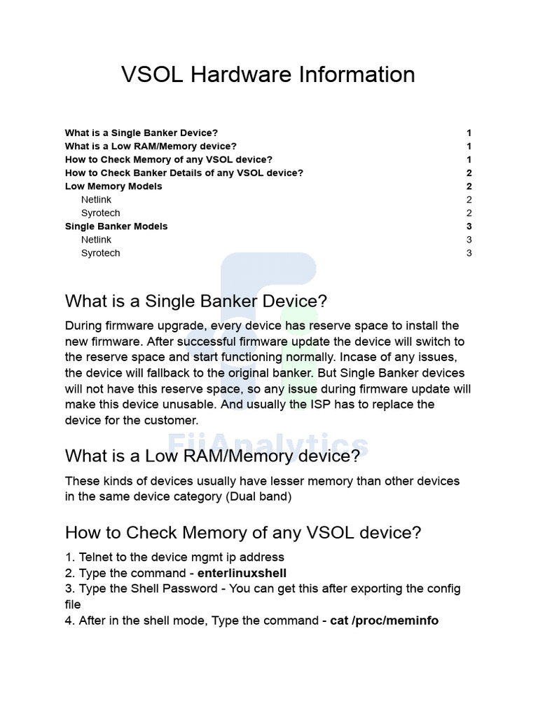 VSOL Hardware Information | PDF | System Software | Computer Hardware