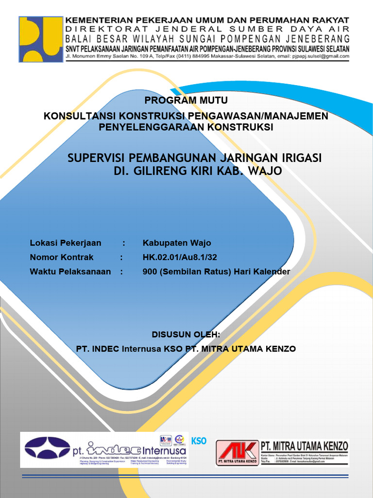 Lap Program Mutu SPV Gilireng Kiri | PDF | Bisnis | Pengelolaan Keuangan & Uang